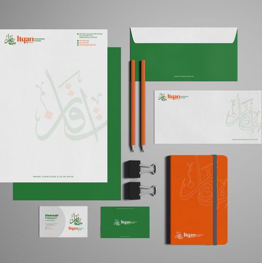 Corporate Identity – Itqan Integrated School – ASHRAFBAKAR